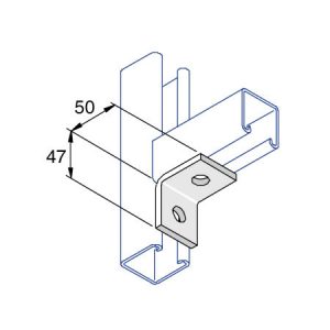 P1026 90 Degree Unistrut Angle Bracket