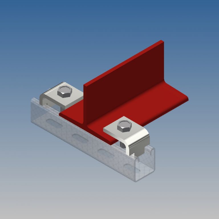 P1386 Channel Beam Clamps - Network Cable and Pipe