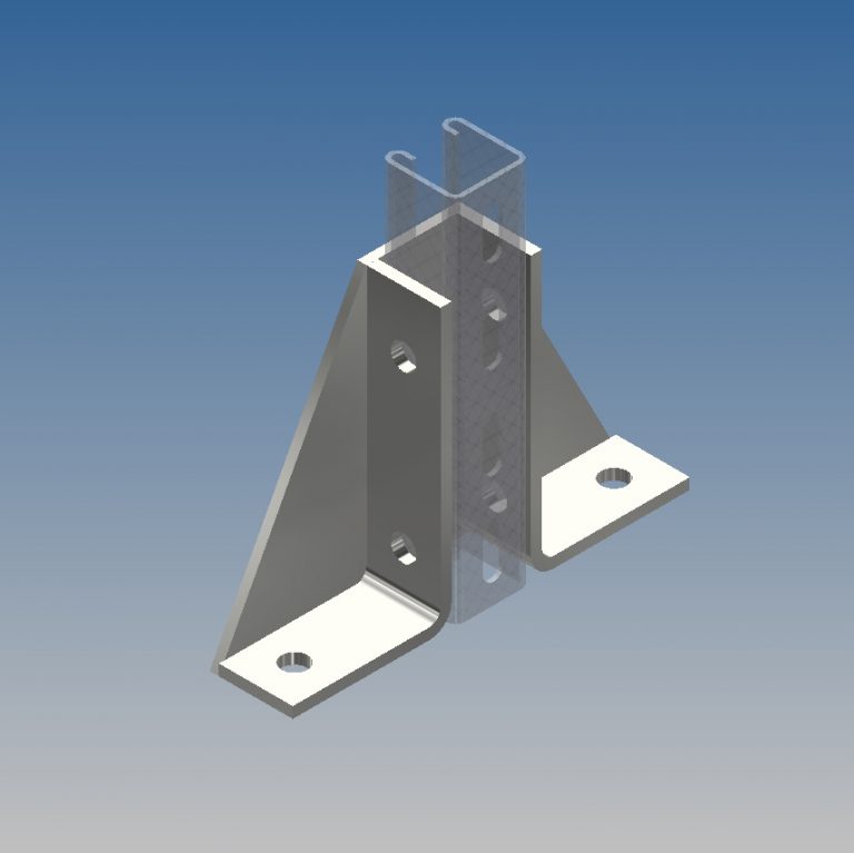 P2348 S1 Single Delta Plate - Network Cable and Pipe