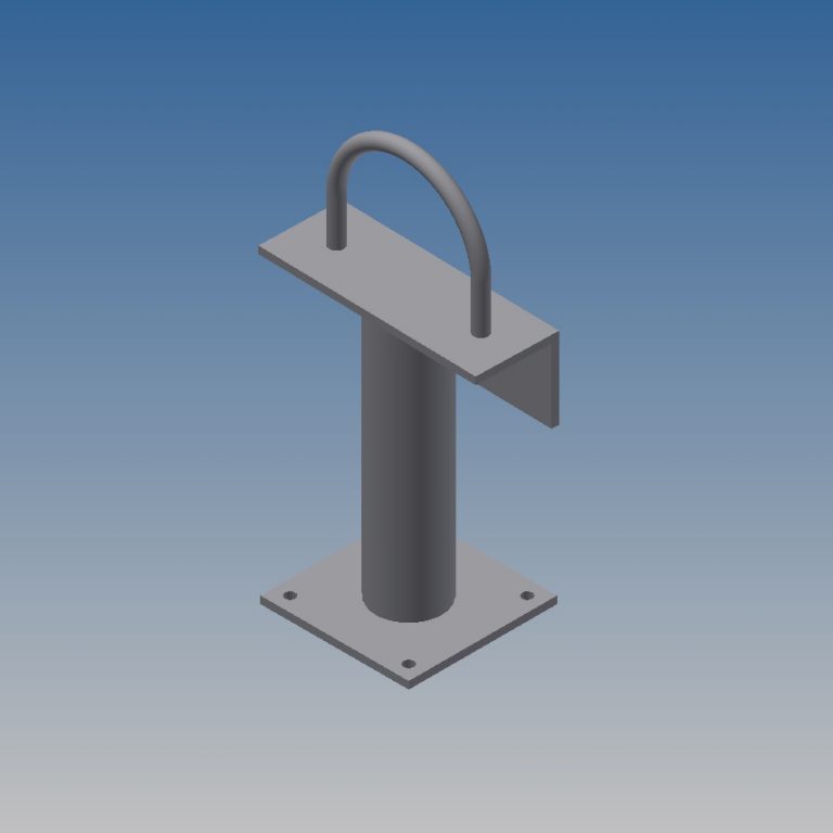 Pipe Stand - Network Cable and Pipe